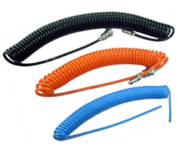 PU Coil Hose, Pneumatic Spiral Hose, Plastic Tubing,Air Spring tubing ...
